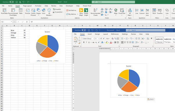 Insert Excel Data Into Word